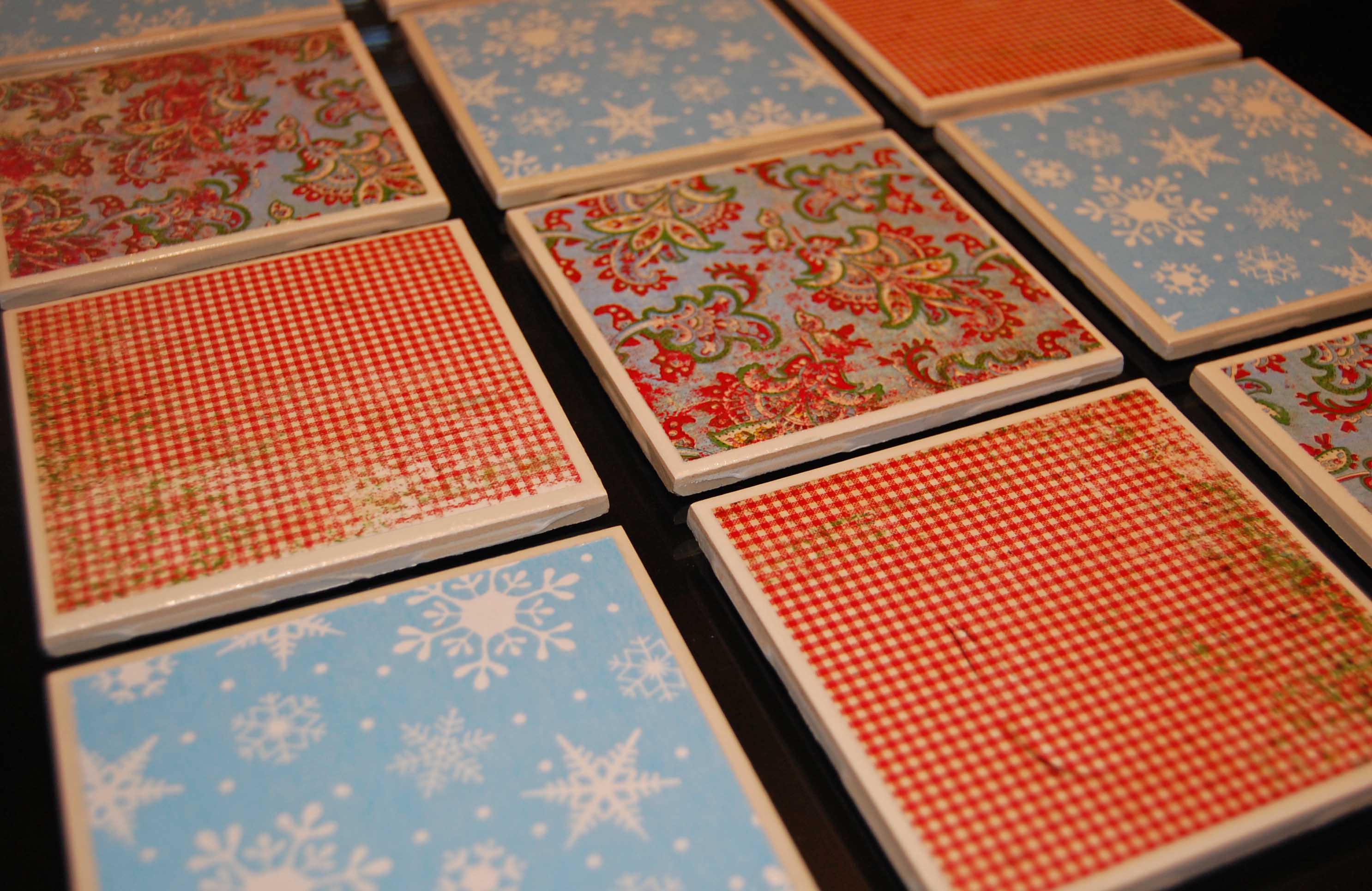 20 Cool DIY Tile Coasters Guide Patterns