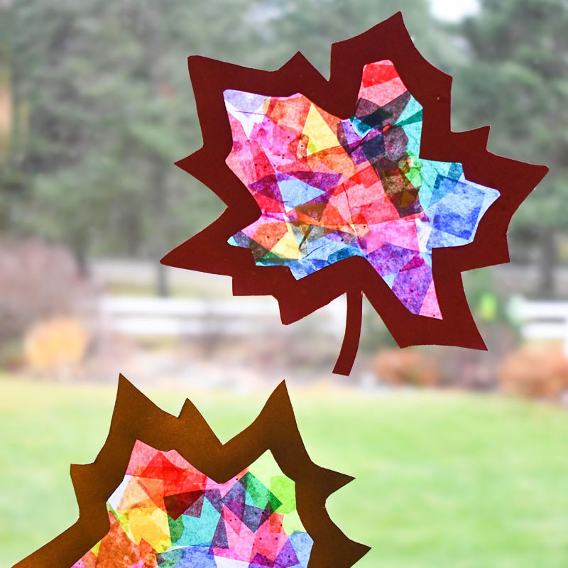 Tissue Paper Stained Glass 11 Super Cool Ideas Guide Patterns