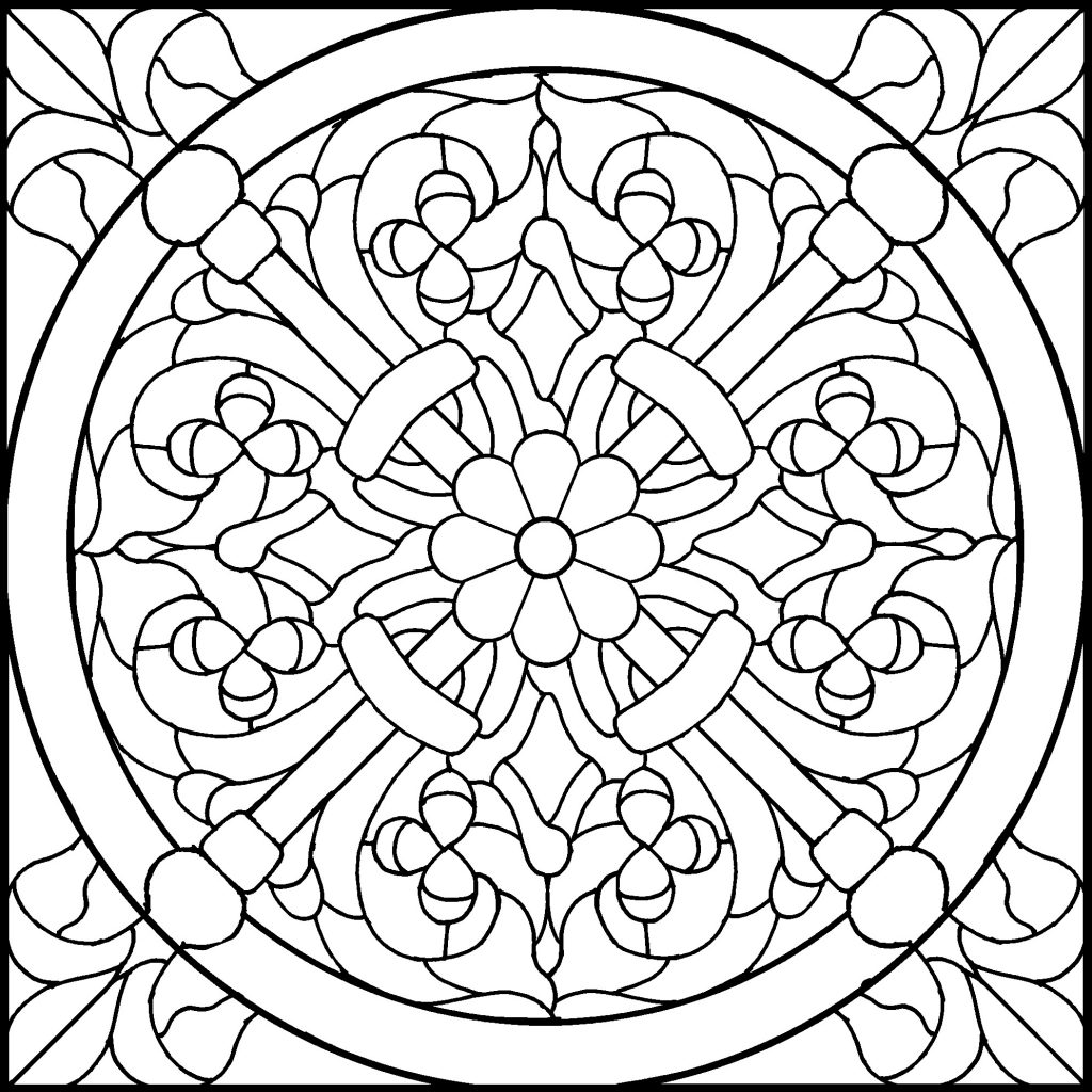 45 Simple Stained Glass Patterns - Guide Patterns