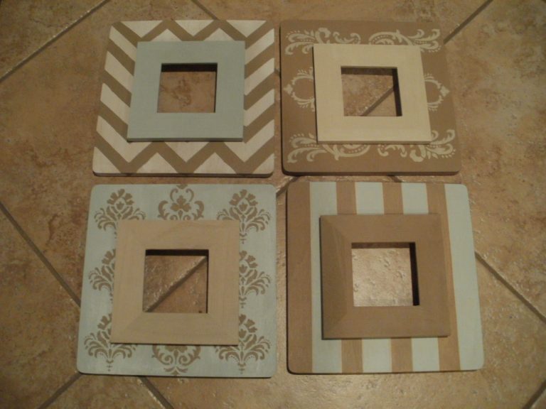 26 DIY Picture Frame Ideas - Guide Patterns