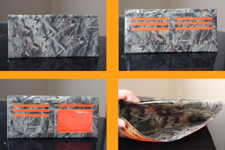 24 Cool Duct Tape Wallet DIY Instructions - Guide Patterns