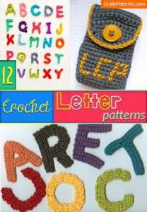 12 Crochet Letter Patterns - Guide Patterns