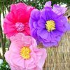 10 Ways To Make Giant Tissue Paper Flowers - Guide Patterns