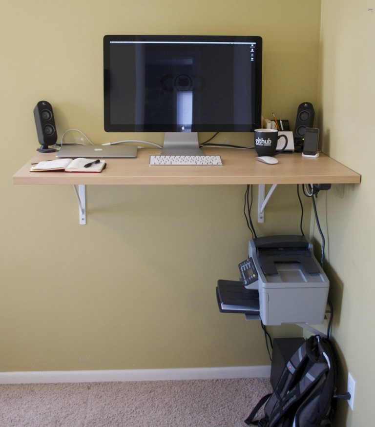 21 DIY Standing or Stand Up Desk Ideas - Guide Patterns