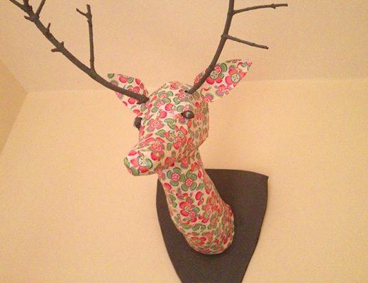 17 Paper Mache Deer Head DIY Instructions Guide Patterns