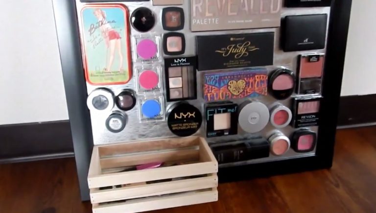 14 DIY Magnetic Makeup Board Tutorials - Guide Patterns
