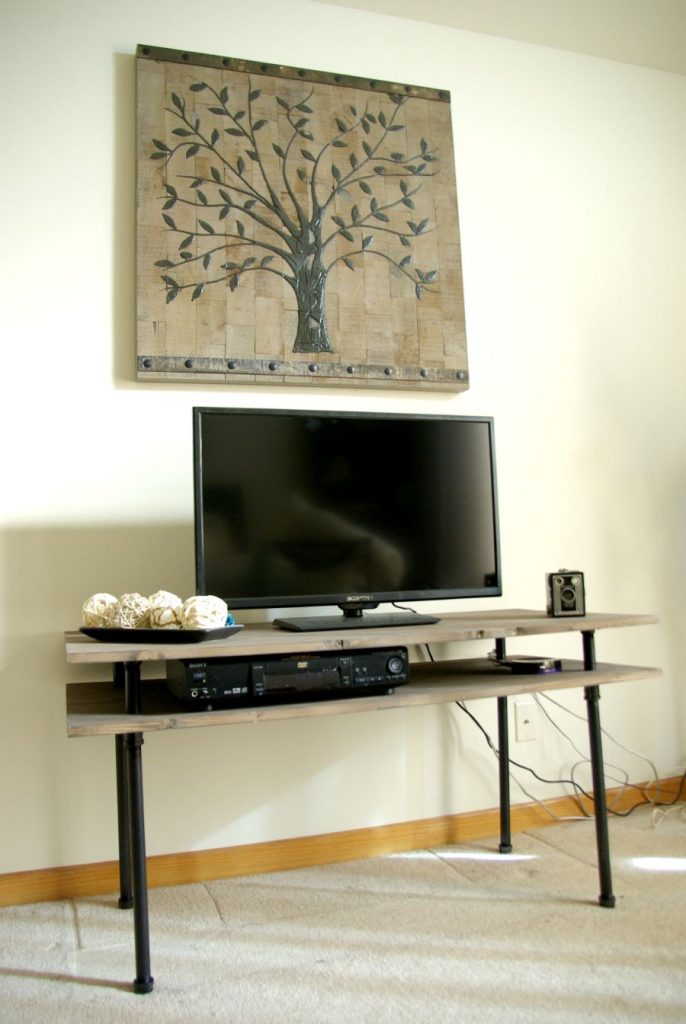 13 DIY Plans for Building a TV Stand - Guide Patterns