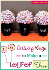 16 Enticing Ways to Make a Lollipop Tree - Guide Patterns