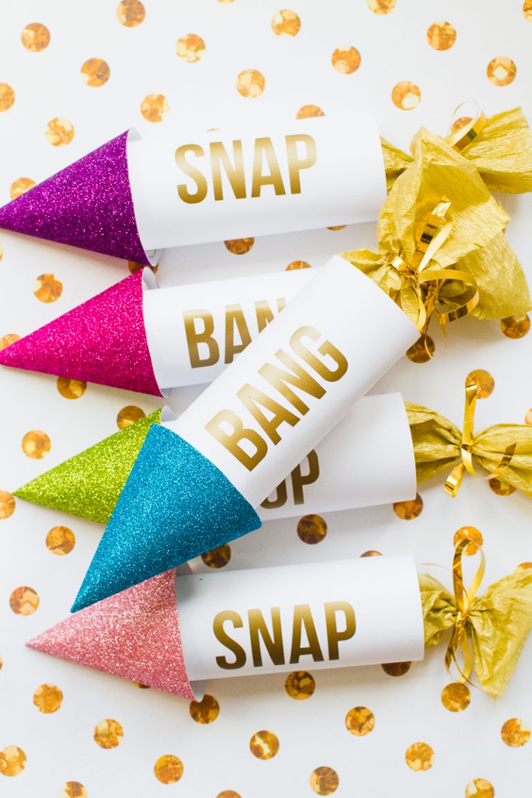 26 Homemade Confetti Party Poppers - Guide Patterns