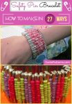 Safety Pin Bracelet: How to Make in 27 Ways - Guide Patterns
