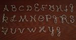 39 Wire Letters with DIY Instructions - Guide Patterns