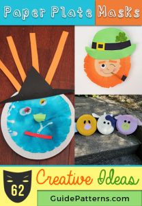 Paper Plate Masks: 62 Creative Ideas | Guide Patterns