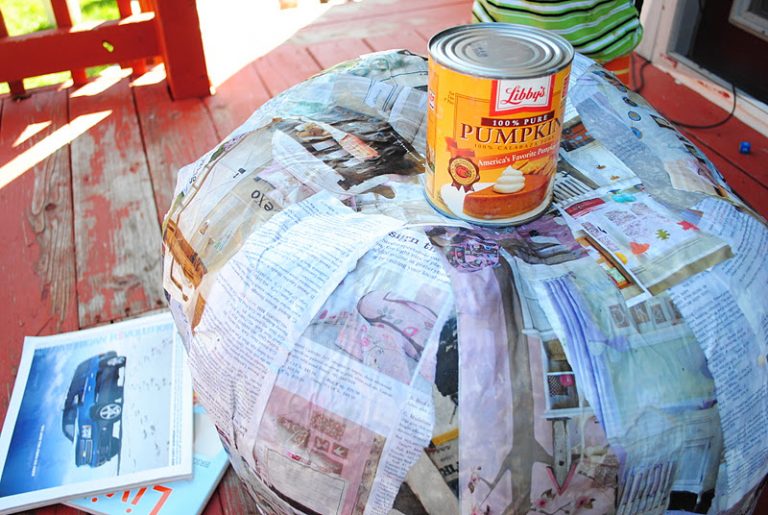 32 Paper Mache Pumpkin DIY Craft Ideas - Guide Patterns