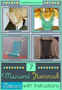 7 Macramé Hammock Patterns with Instructions | Guide Patterns