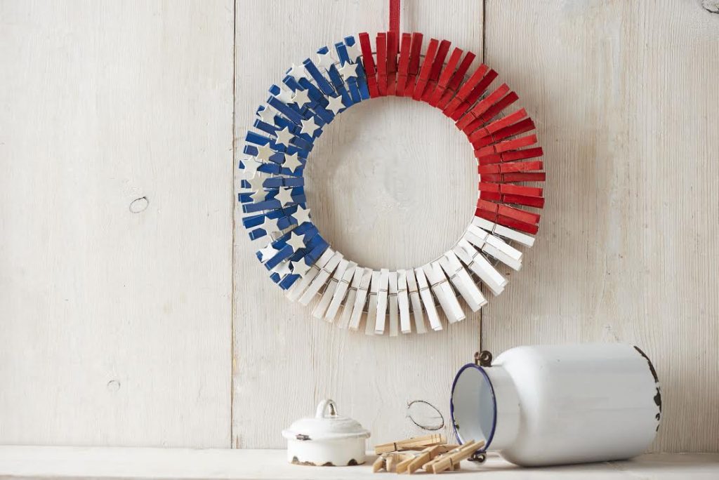 Clothespin Wreath: 23 Interesting Tutorials | Guide Patterns