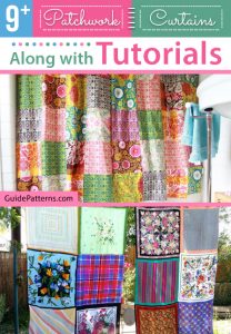 9+ Patchwork Curtains Along with Tutorials - Guide Patterns