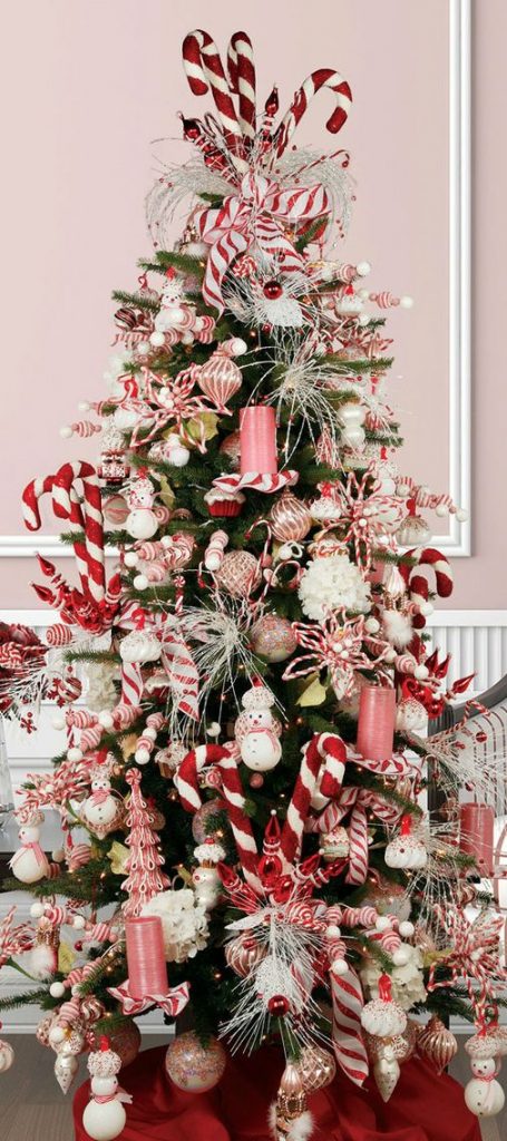 18 DIY Candy Cane Christmas Tree Ideas - Guide Patterns