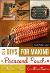 29 DIYs for Making Paracord Pouch with Simple Instructions | Guide Patterns