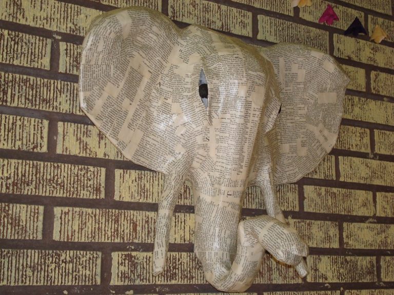 Paper Mache Elephant: 12 Super-Easy DIY Ideas - Guide Patterns