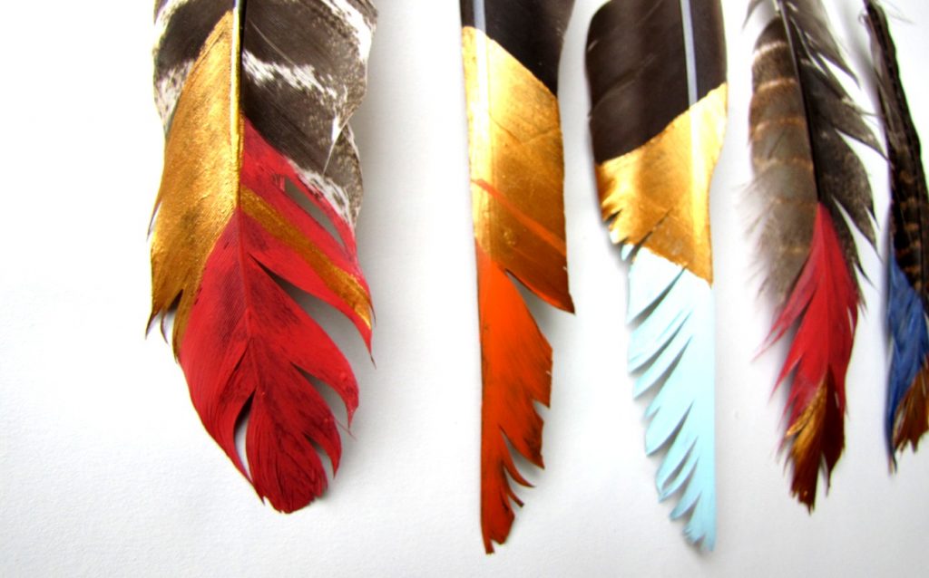 Painted Feathers: 10+ Innovative Ideas - Guide Patterns