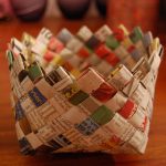 36 Tutorials for Weaving a Basket out of Newspaper - Guide Patterns