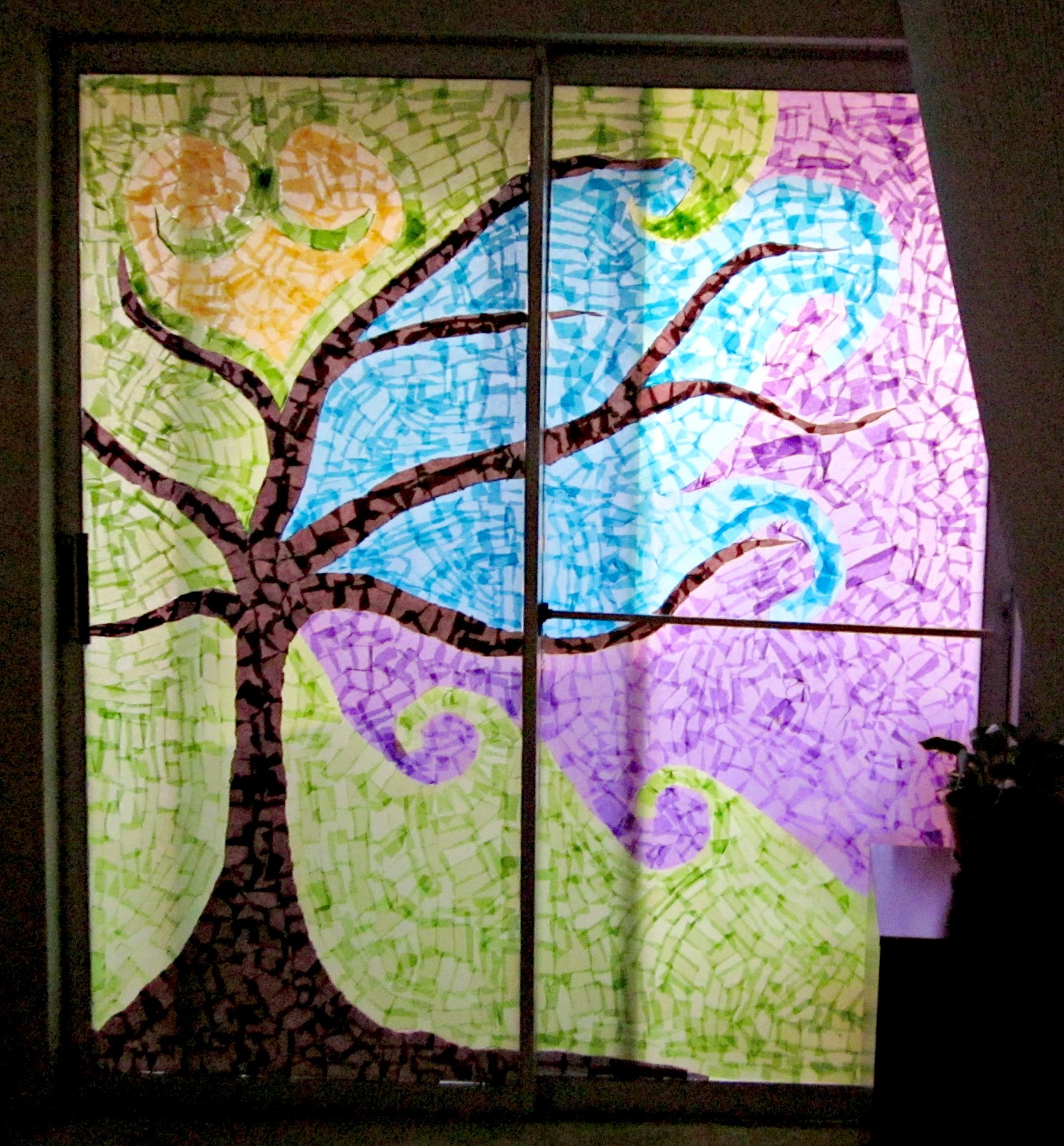 Paper Stained Glass