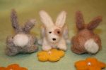 8 Artistic Needle Felted Bunny Tutorials | Guide Patterns