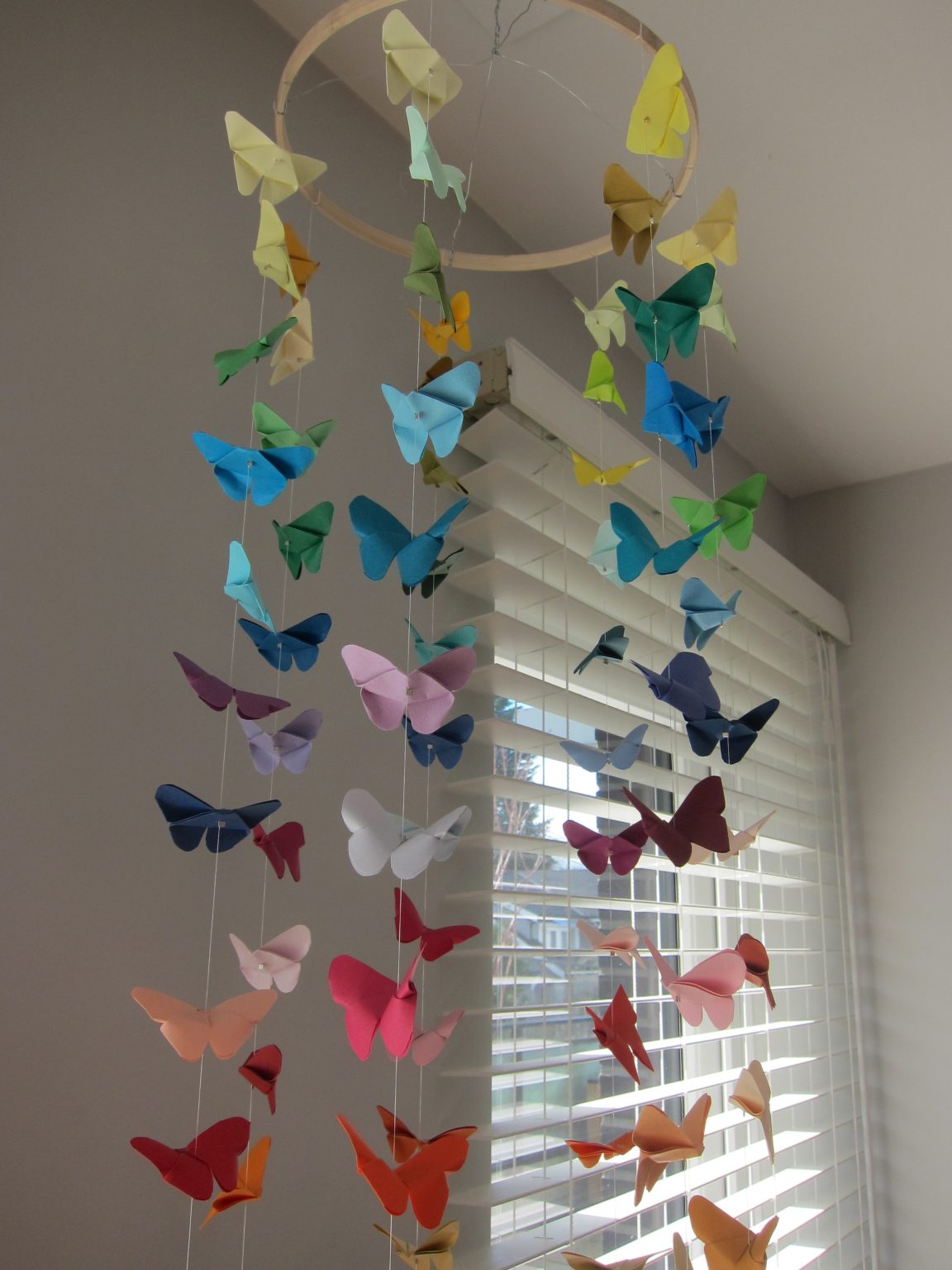 25+ Easy DIYs to Make a Butterfly Mobile - Guide Patterns