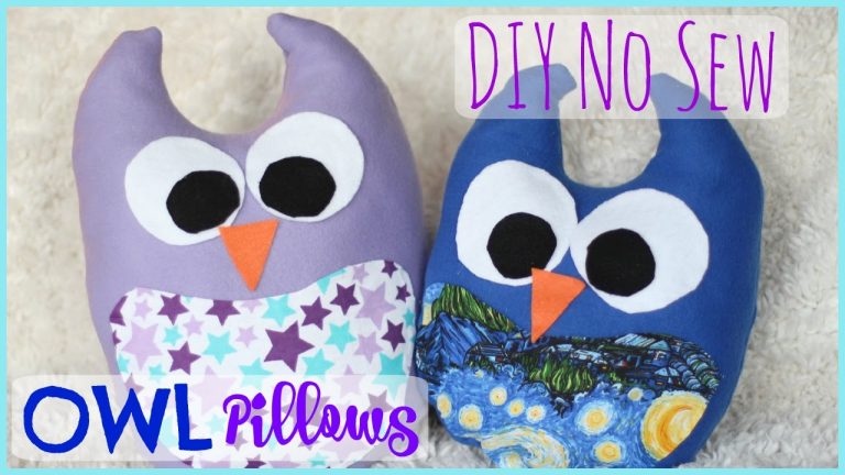47+ Easy DIYs to Make a No-Sew Pillow - Guide Patterns