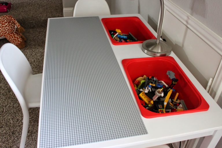 50+ DIYs to Build a Lego Table - Guide Patterns