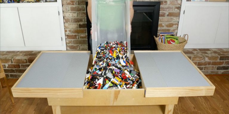 50+ DIYs to Build a Lego Table - Guide Patterns