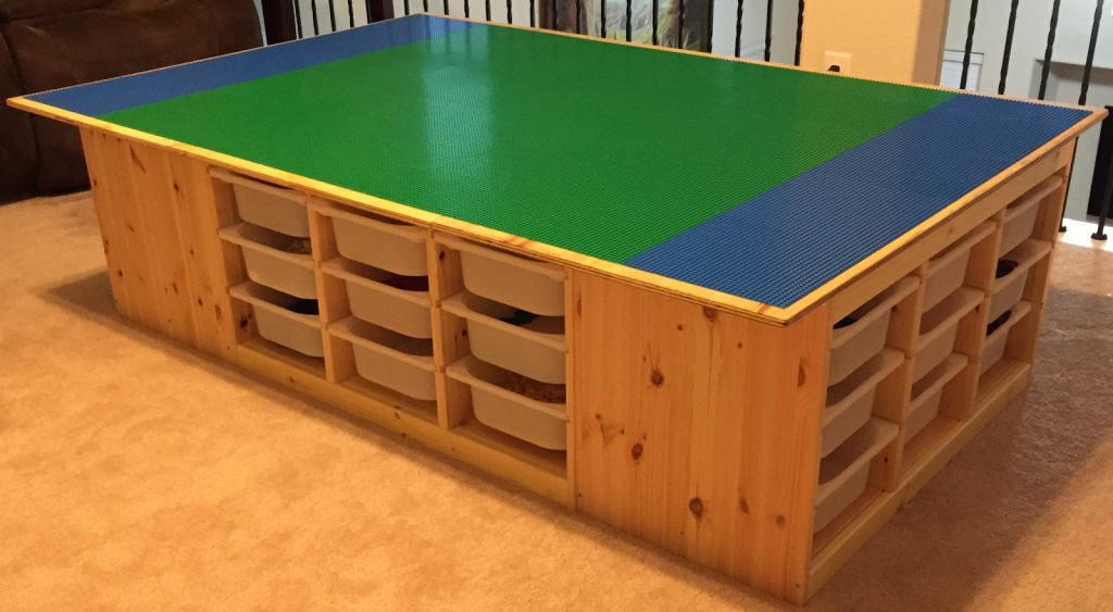 50+ DIYs to Build a Lego Table - Guide Patterns