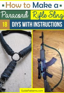 How to Make a Paracord Rifle Sling: 18 DIYs with Instructions - Guide ...