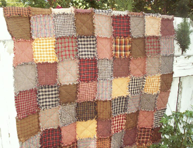 How to Make Rag Quilts: 32+ Tutorials with Instructions for the ...