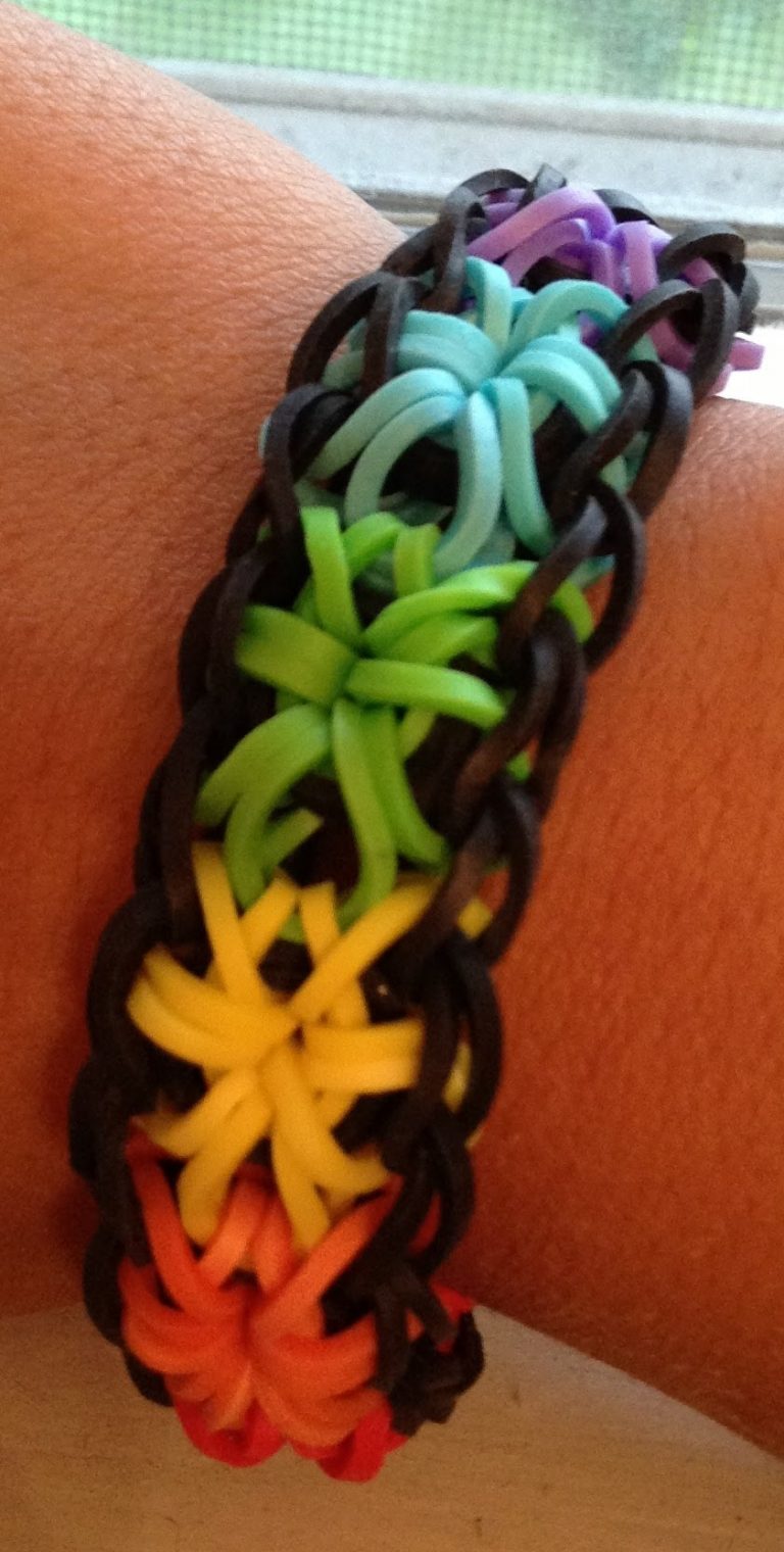 How to Make Rubber Band Bracelets: 40 DIYs - Guide Patterns