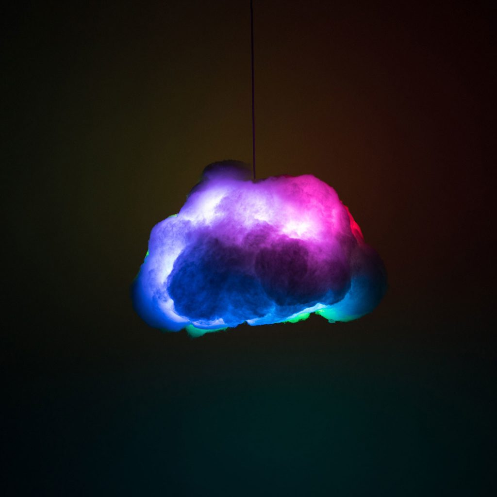 How to Make a Cloud Lamp (Cloud Light): 25 DIYs - Guide Patterns