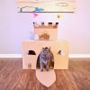 13 Cat Castle DIYs - Guide Patterns