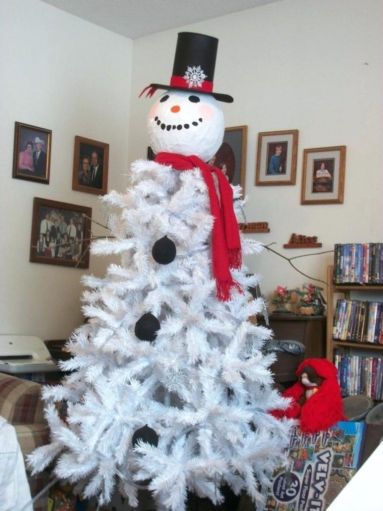 15+ Snowman Christmas Tree DIY Decorations and Ideas - Guide Patterns