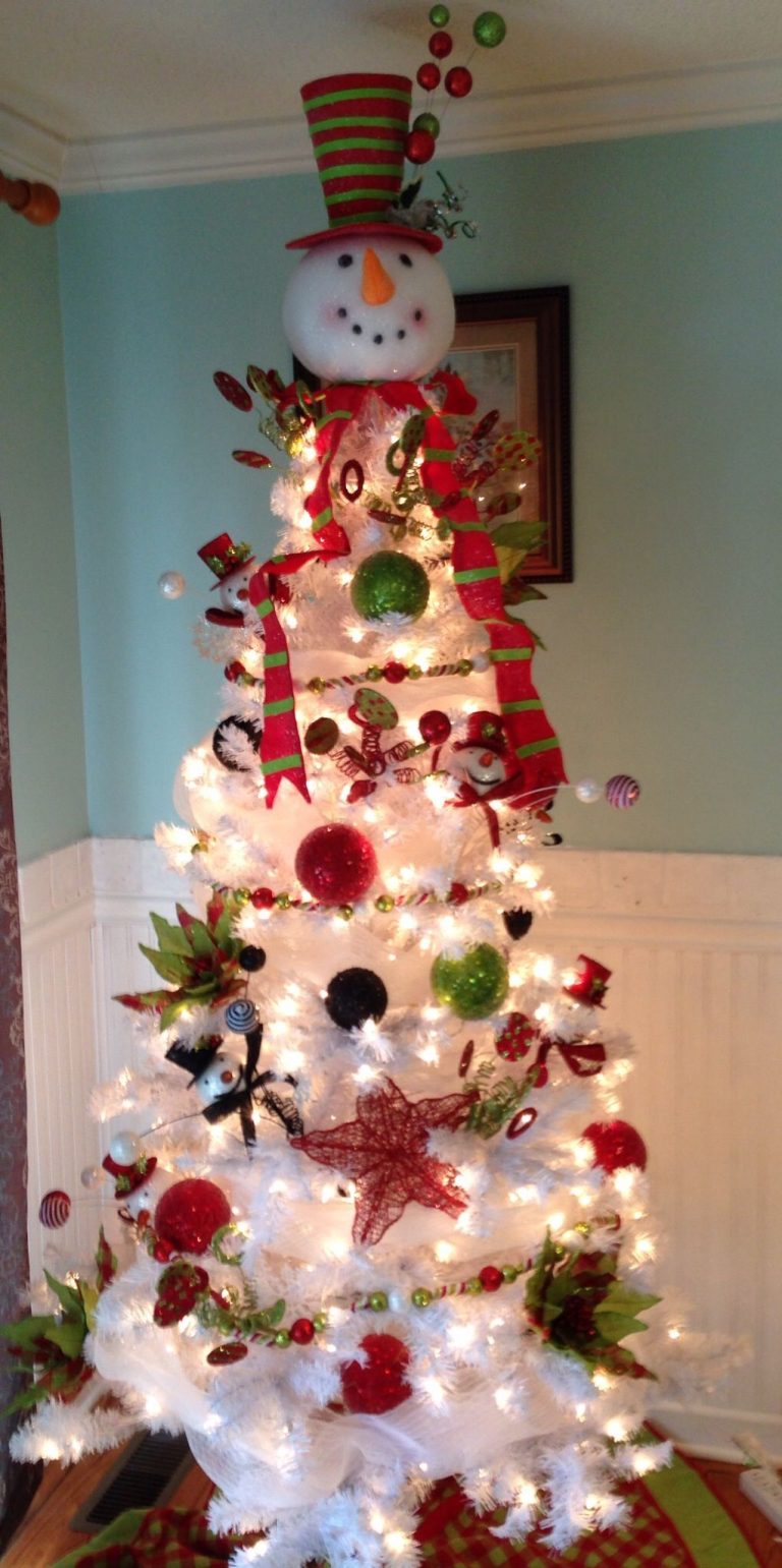15+ Snowman Christmas Tree DIY Decorations and Ideas | Guide Patterns