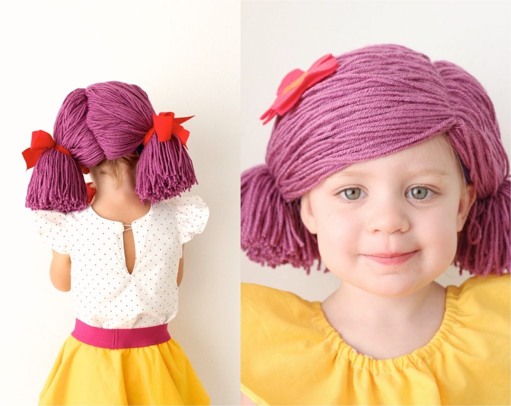 20 Ways to Make a Yarn Wig - Guide Patterns