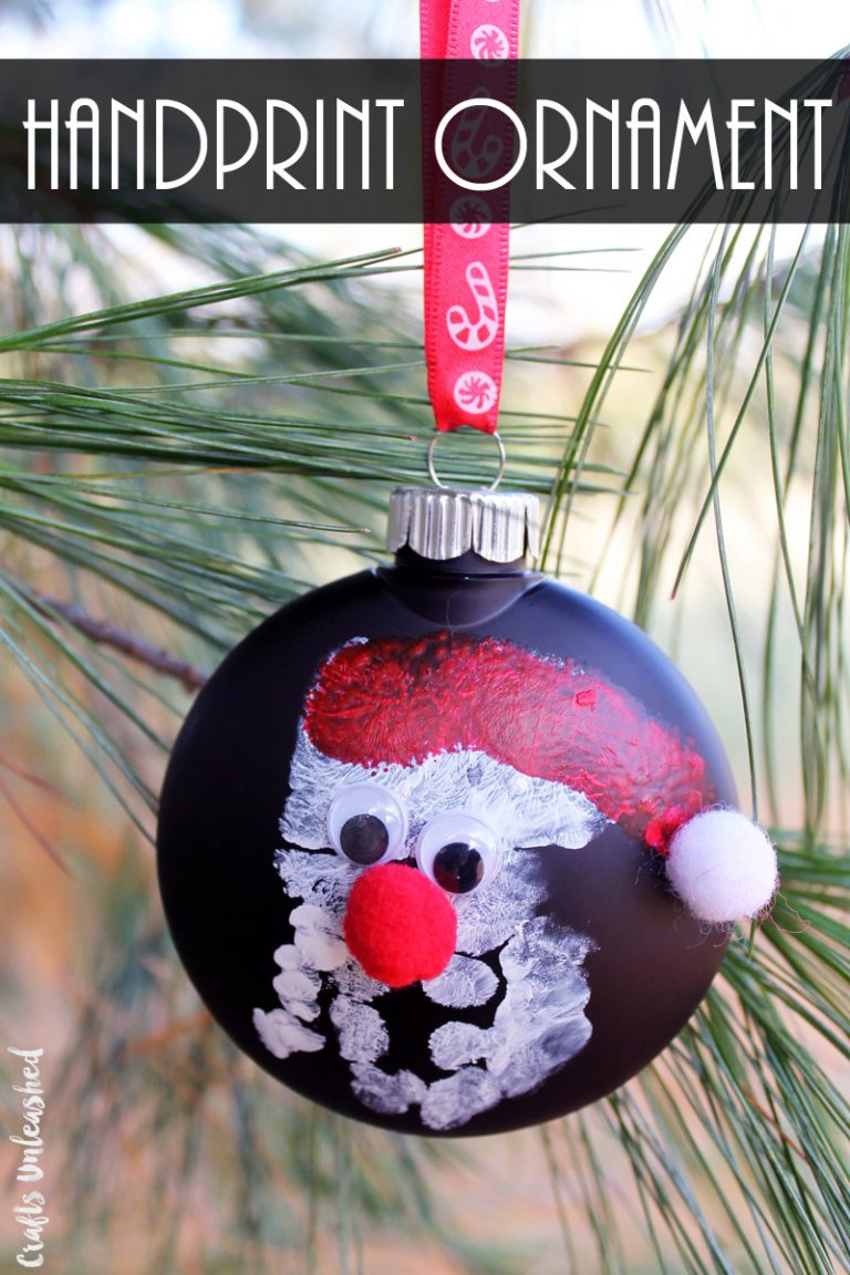 30 Ways to Make Handprint Ornaments - Guide Patterns