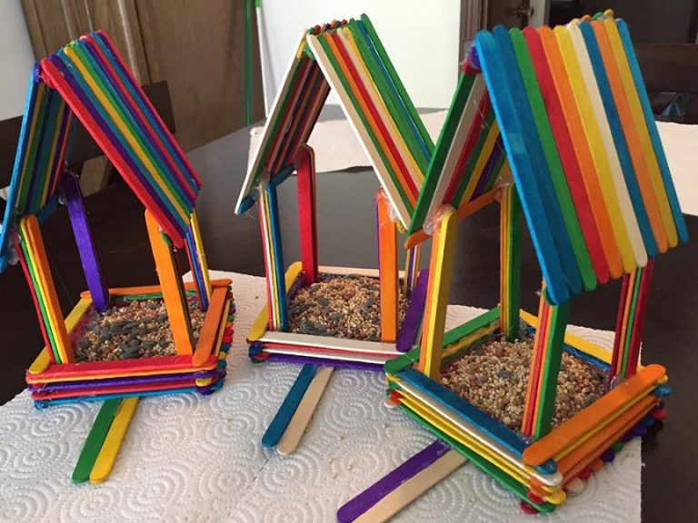25+ DIY Patterns and Designs to Make a Popsicle Stick House - Guide ...