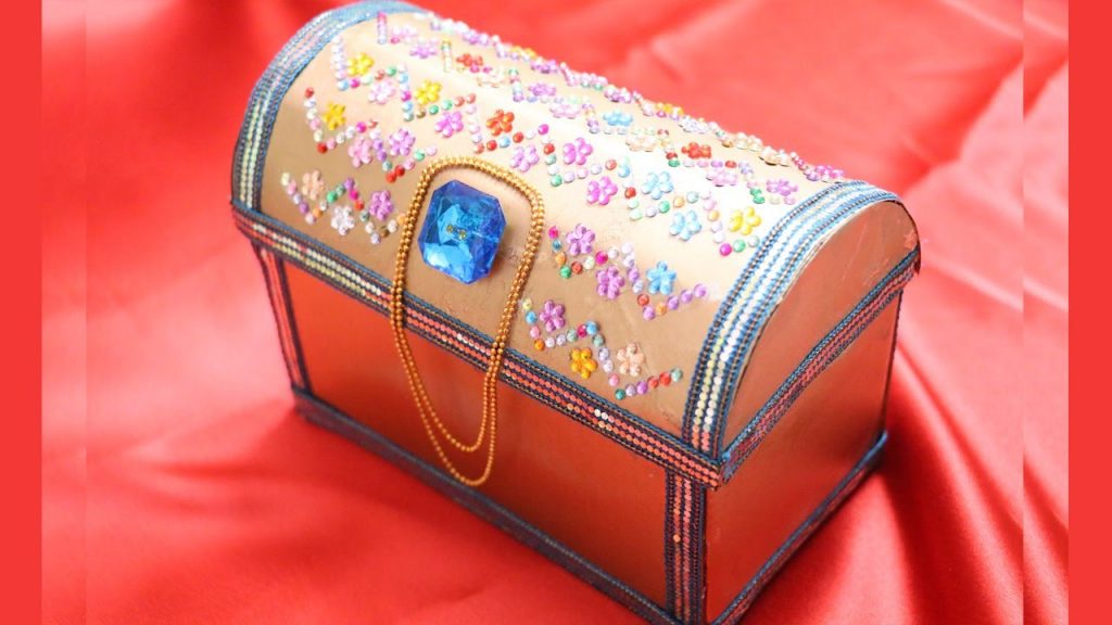 13+ Designs to Make a Jewelry Box with Cardboard For Your Necklace ...