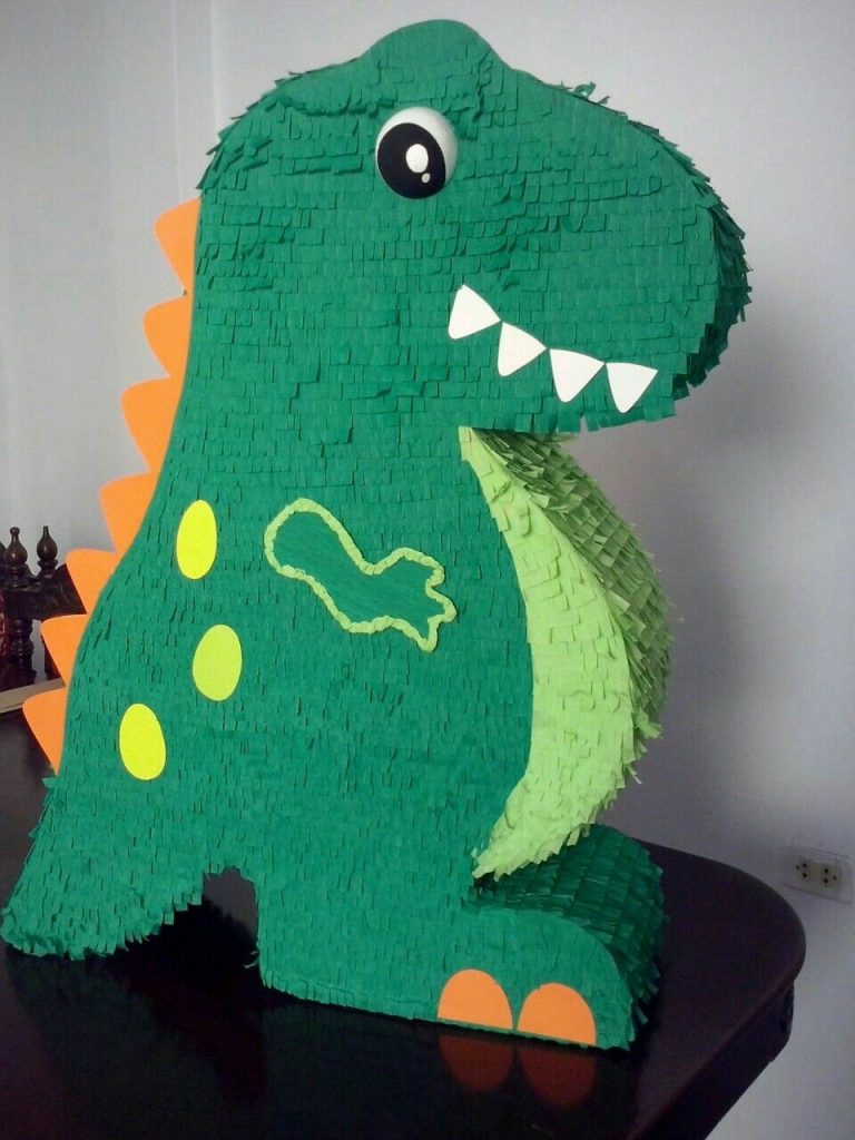 8 Unique Ways to Make a Cute Dinosaur Pinata - Guide Patterns