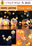 8 Unique Ways to Make Paper Lantern String Lights | Guide Patterns