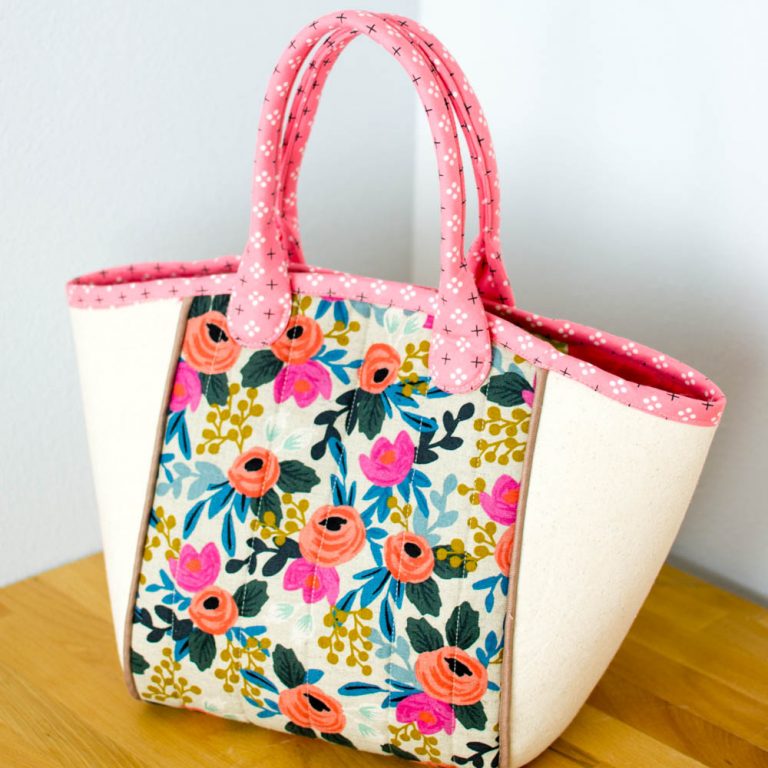 20 Free Patterns to Make a Quilted Tote Bag - Guide Patterns