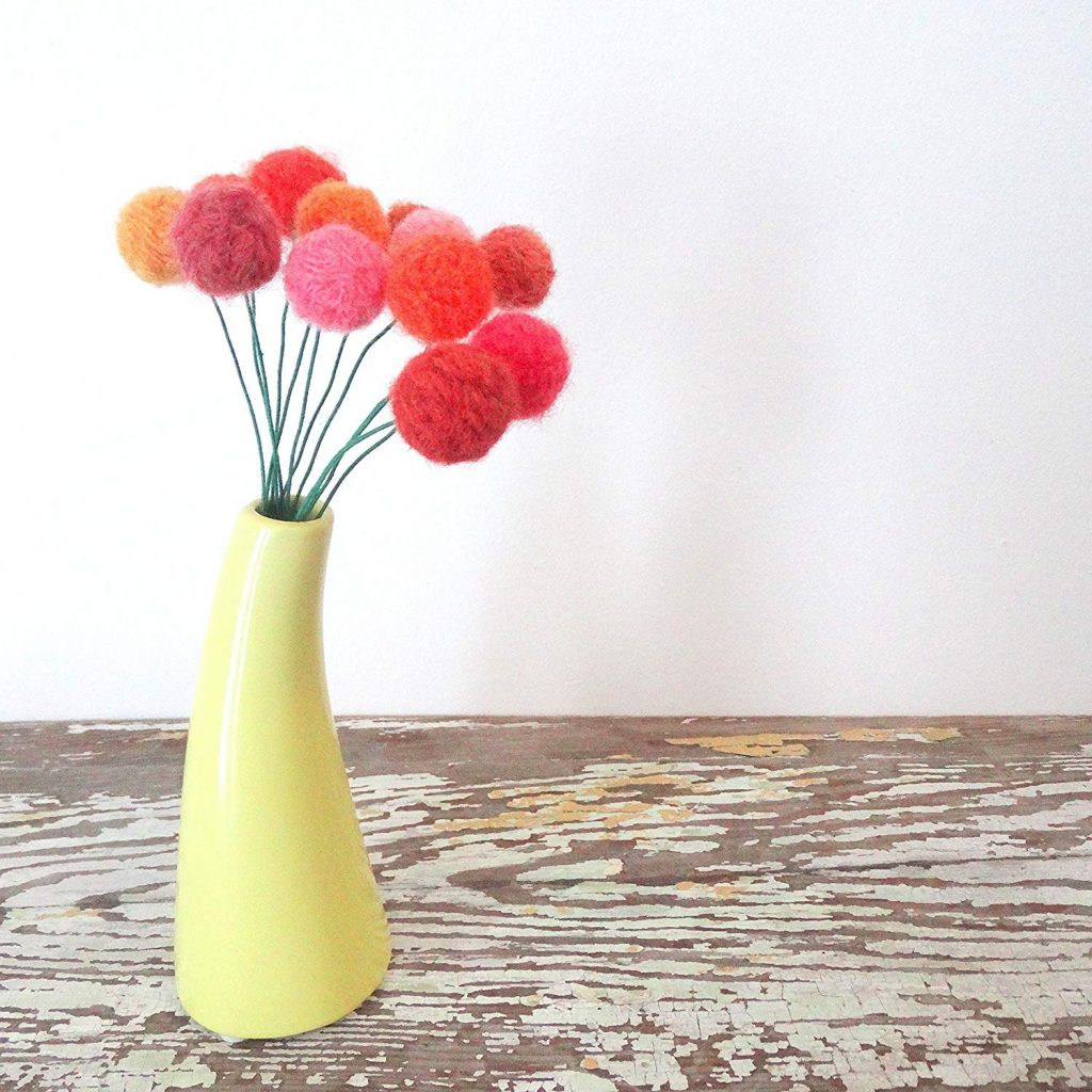 23 Tutorials for Pom Pom Flowers - Guide Patterns