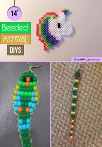 14 +Beaded Animal DIYs - Guide Patterns