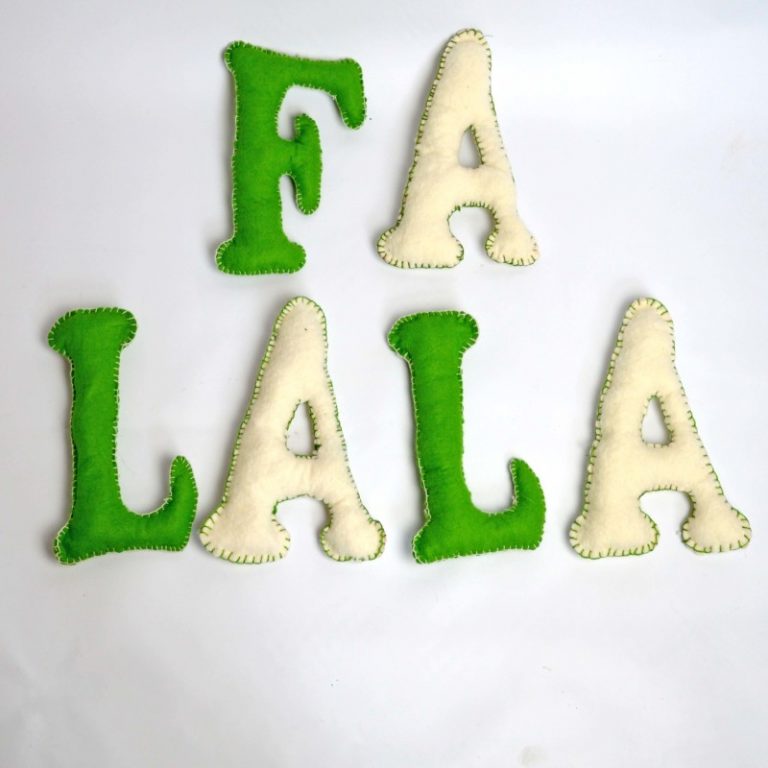 18 DIY Tutorials for Making Felt Letters - Guide Patterns