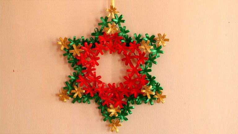 18+ DIYs to Make a Christmas Tree Star - Guide Patterns